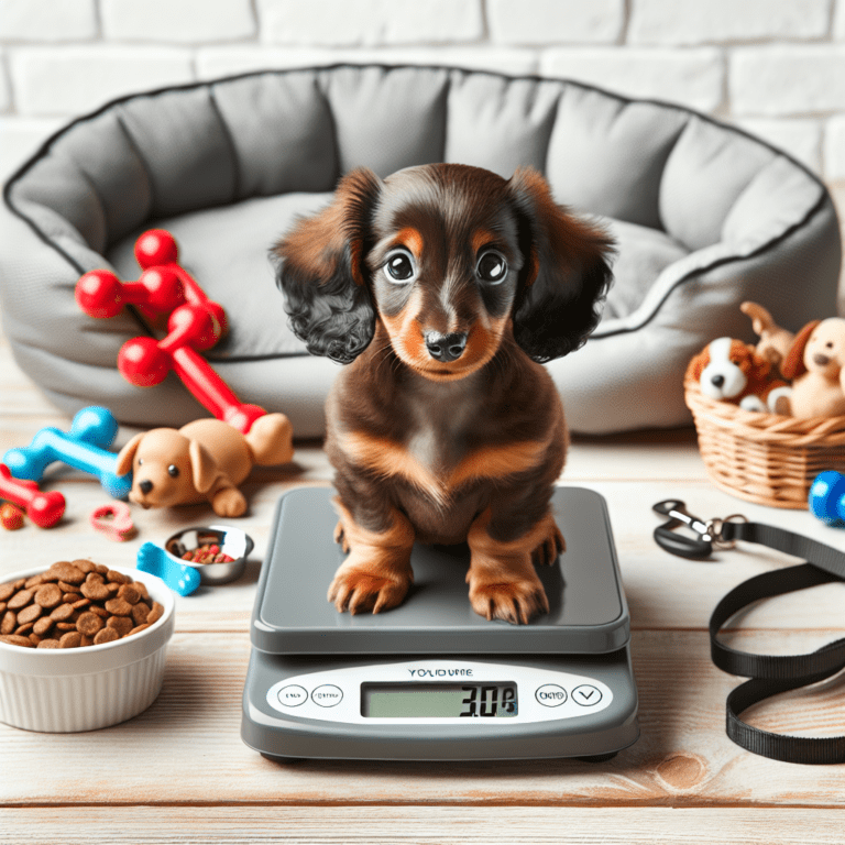 🐶 Peso Teckel Miniatura 3 Meses Salchicha Mini 3 Meses